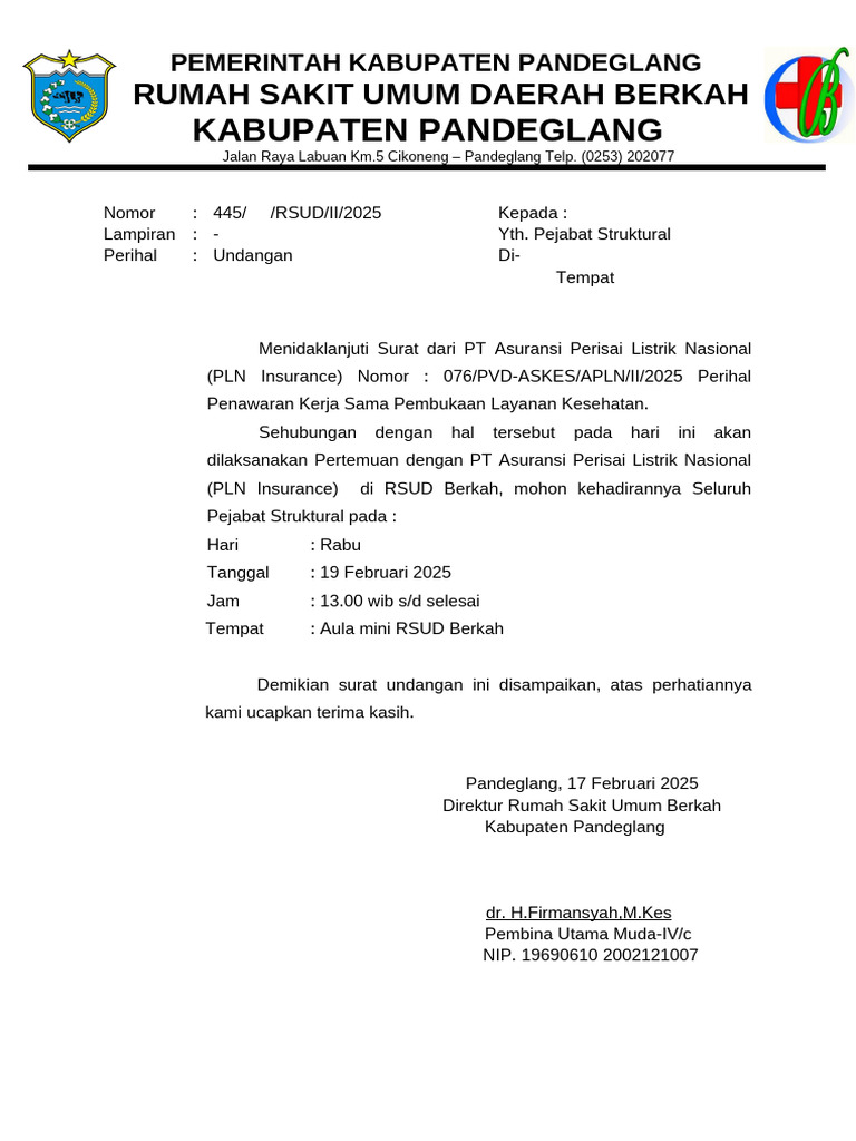 Surat Undangan | PDF