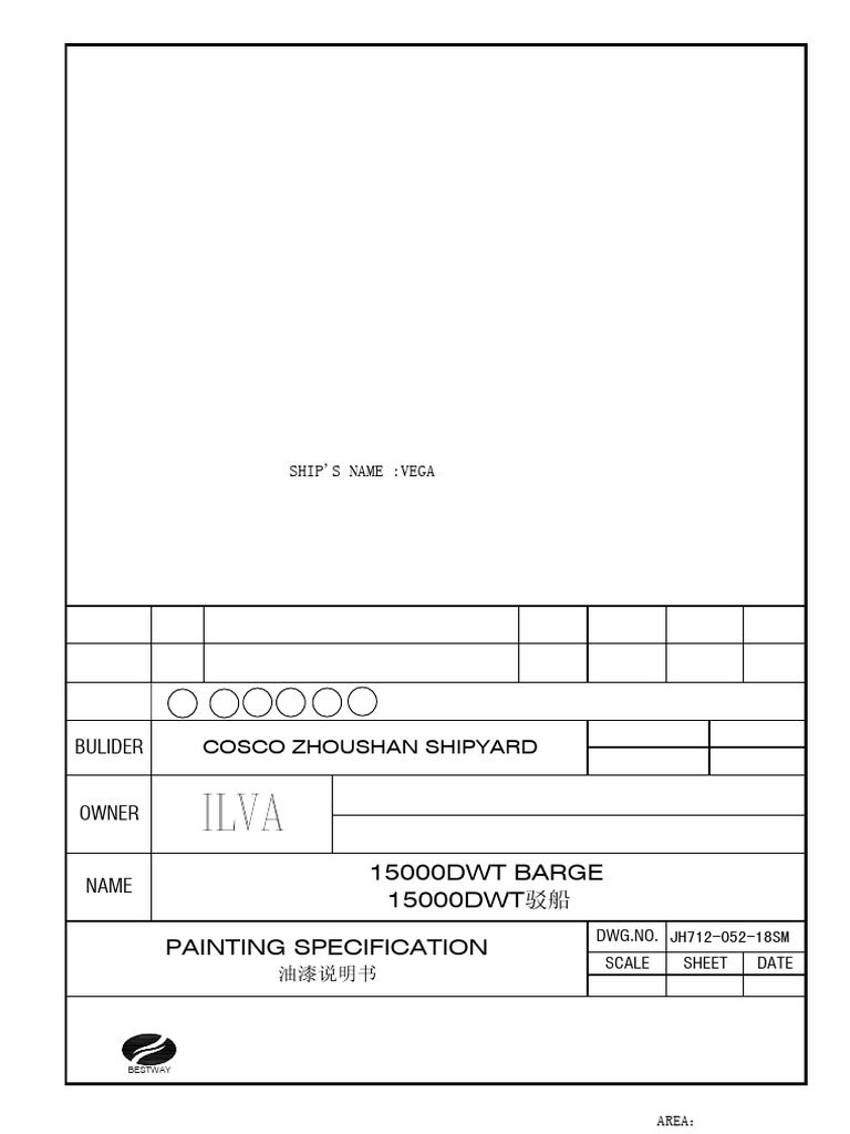 Painting Specification for Cargo Hold | PDF | Pipe (Fluid Conveyance ...