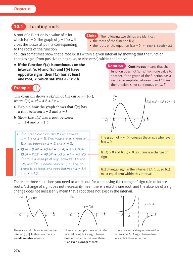 Finding Roots of Functions Explained | PDF | Function (Mathematics ...