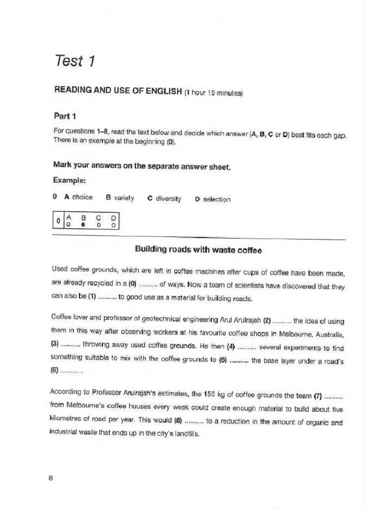 Test 1-Fce 4 | PDF
