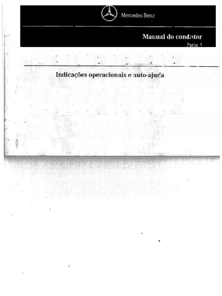 Manual Mercedes | PDF