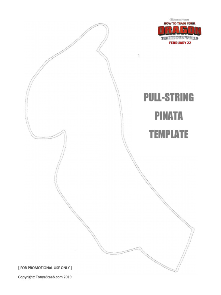 How To Train Your Dragon PullString Pinata | PDF