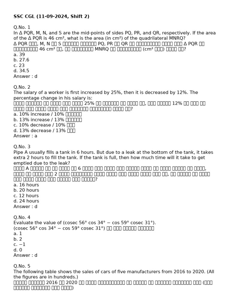 11-09-2024 S2 Math | PDF