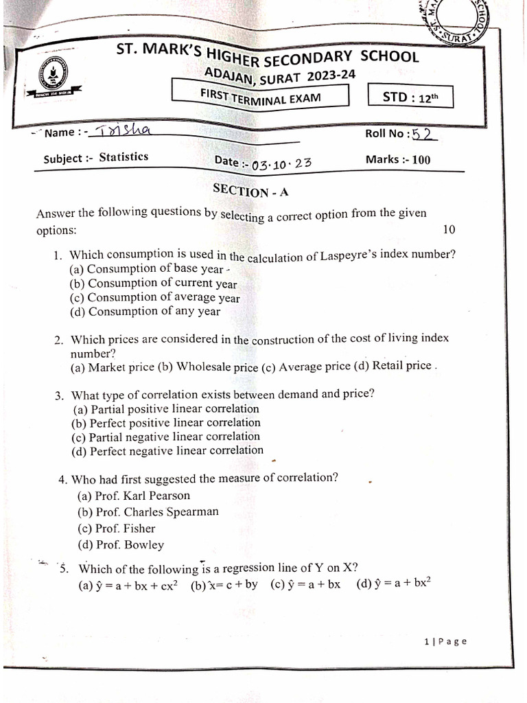 Stats Paper | PDF