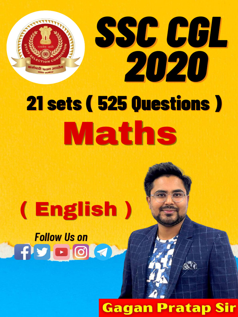 SSC CGL 2020 Mains Preparation Guide | PDF | Recruitment | Qualifications
