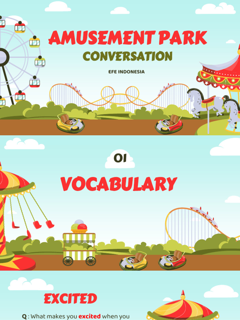 SD Amusement Park Conversation 1 | PDF | Amusement Park