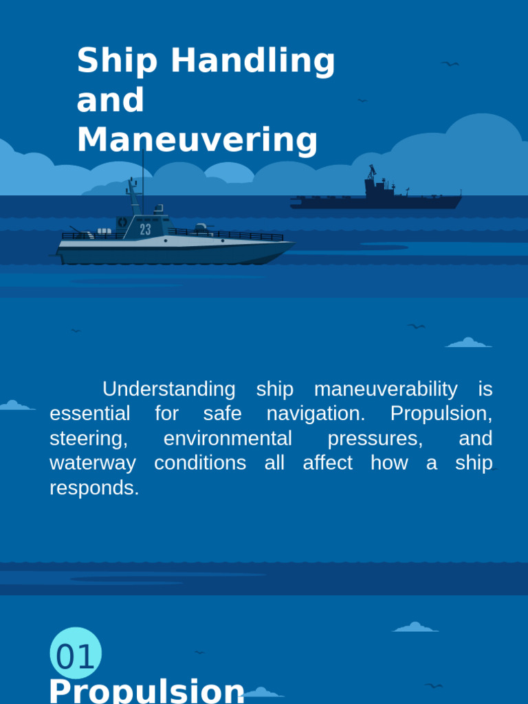Ship Maneuverability and Handling Techniques | PDF | Rudder | Ships