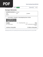 Indigo Travel Certificate Format | PDF