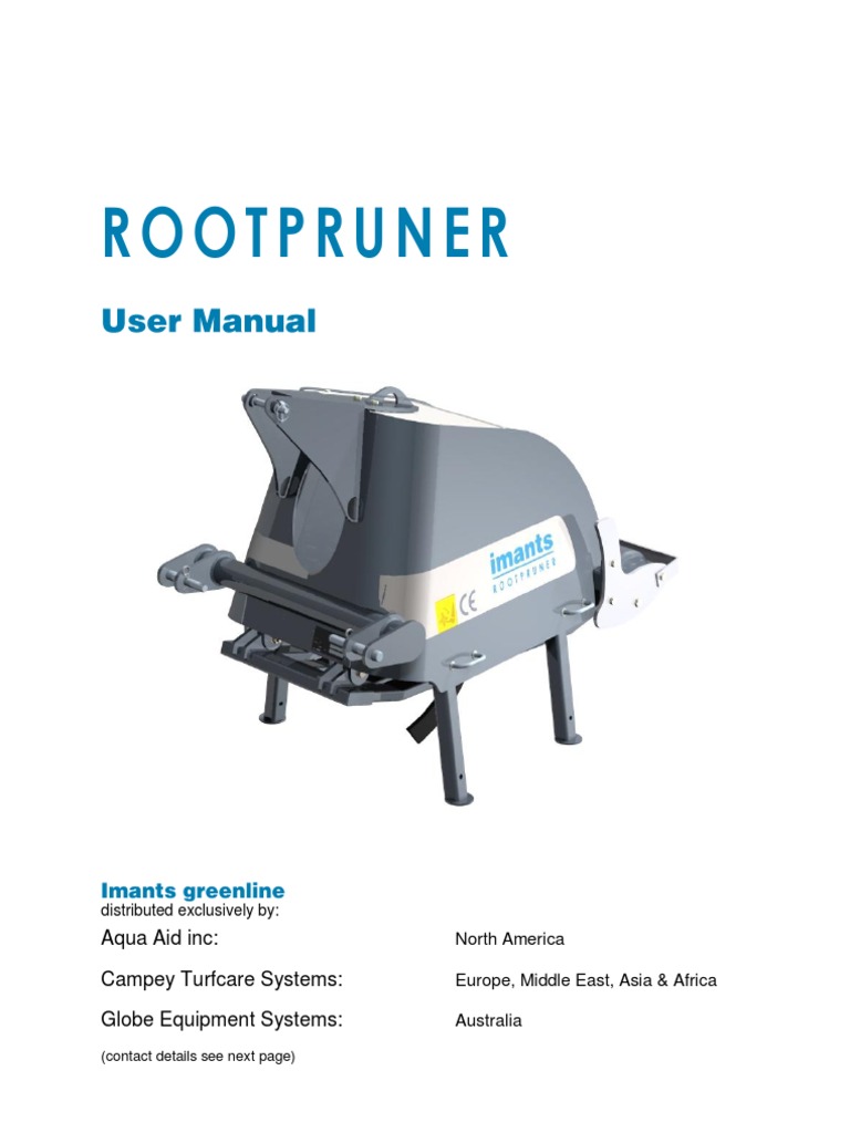 Campey - Imants Root Pruner - Operators Manual | PDF | Tractor ...