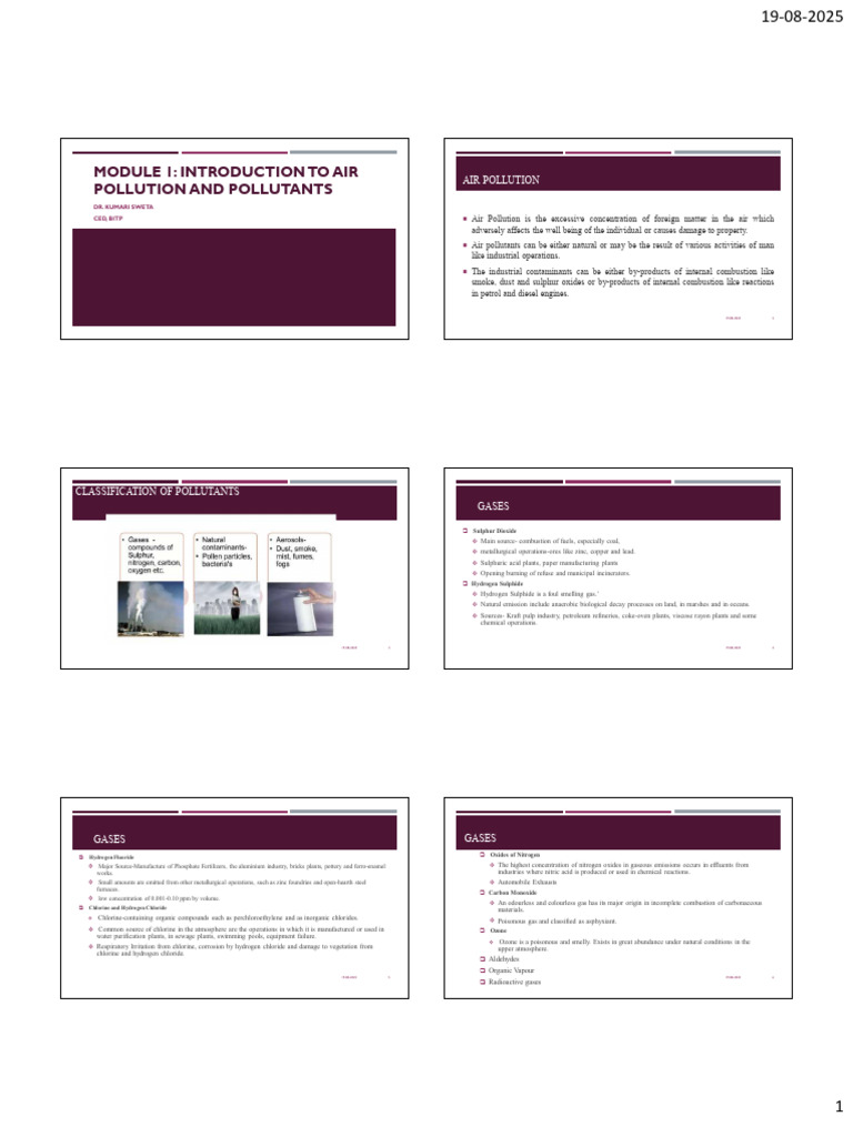 Understanding Air Pollution and Its Effects | PDF | Smog | Air Pollution