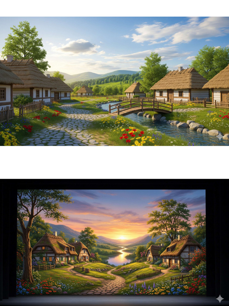 Folk Background For Stage | PDF