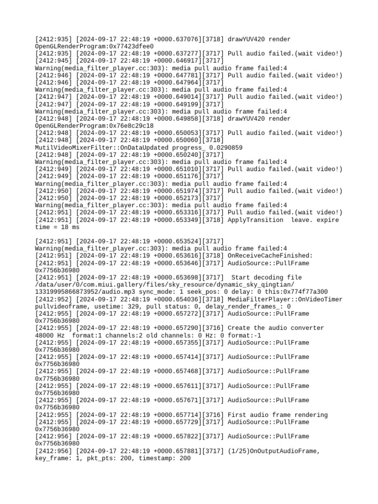 Trace | PDF | Codec | Film And Video Technology