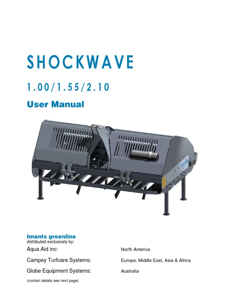Campey - Imants Shockwave 100-155-210 - Operators Manual | PDF ...