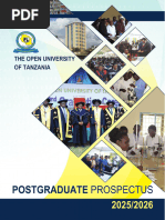 New Updated 2024 2025 Under Graduate Prospectus 1 | PDF | Academic Degree | Bachelor's Degree