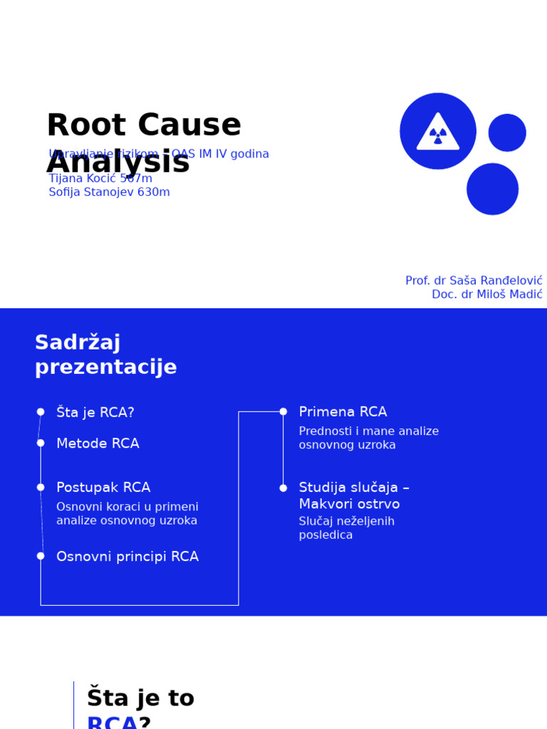 Root Cause Analysis | PDF
