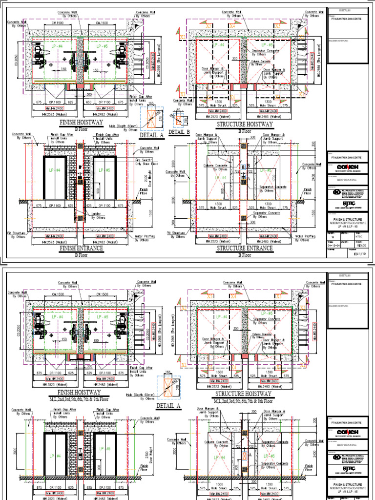 NDC Resort Hotel Shop Drawings | PDF