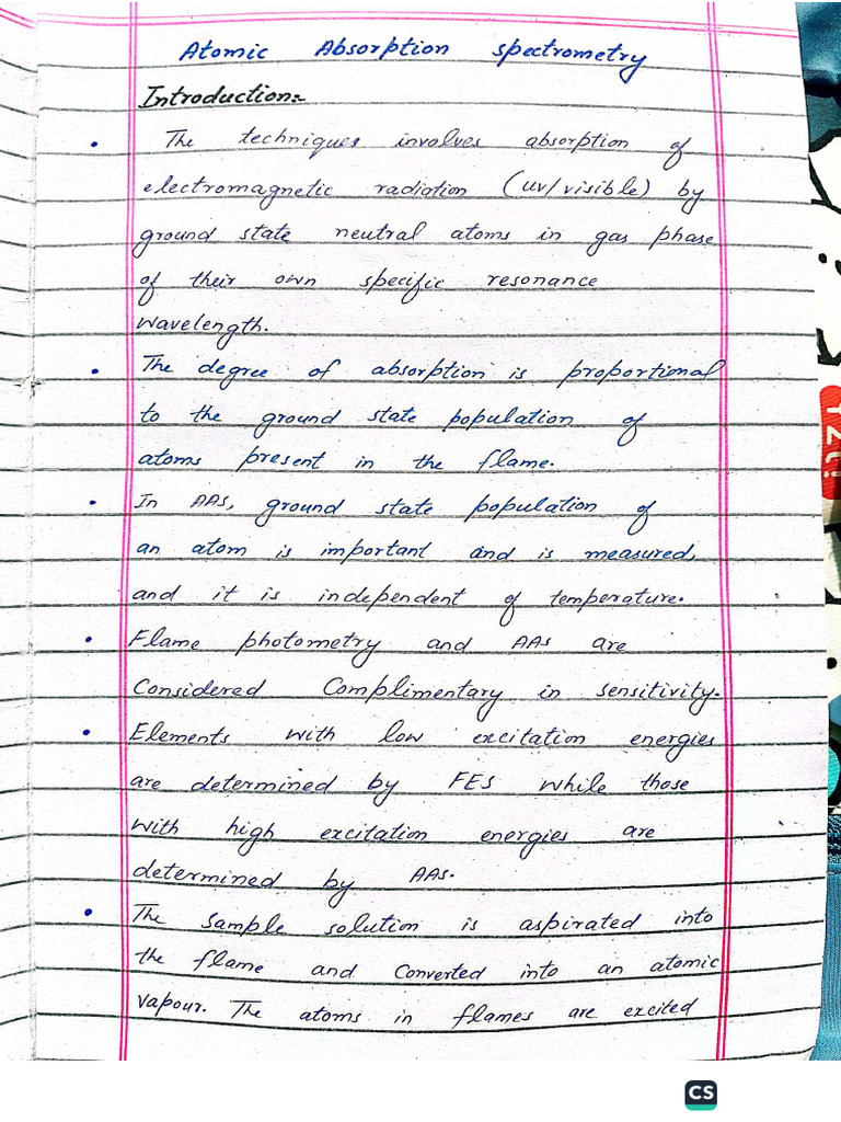 Atomic Absorption Spectros Pdf