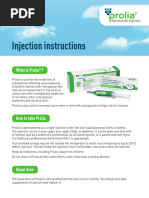 Innohep Syringe | PDF | Syringe | Injection (Medicine)