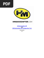 HM Quickshifter SABS-V3c-User-Guide | PDF | Throttle | Manual Transmission