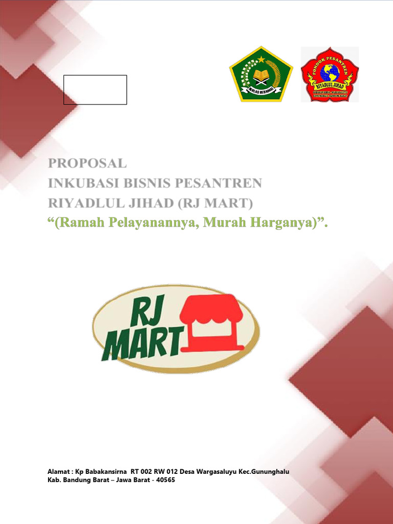 PROPOSAL Bisnis Minimarket Inkubasi FIX - Salin | PDF