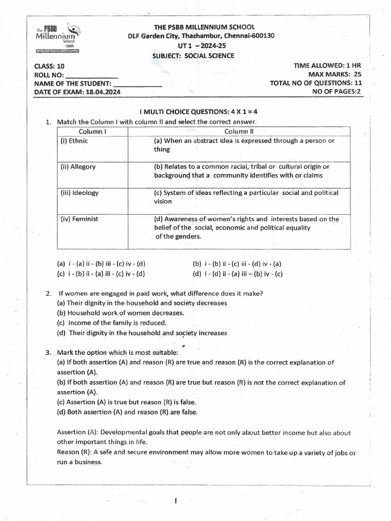 SSC Pyq PSBB | PDF