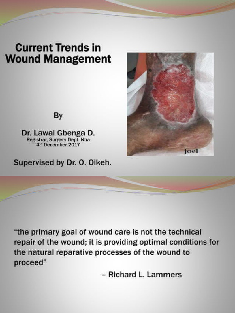Current Concept in Wound Care | PDF