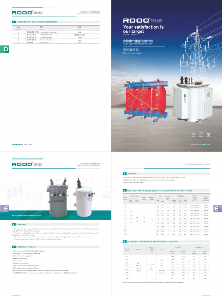 ROOQ Transformer Manual - 2024 | PDF