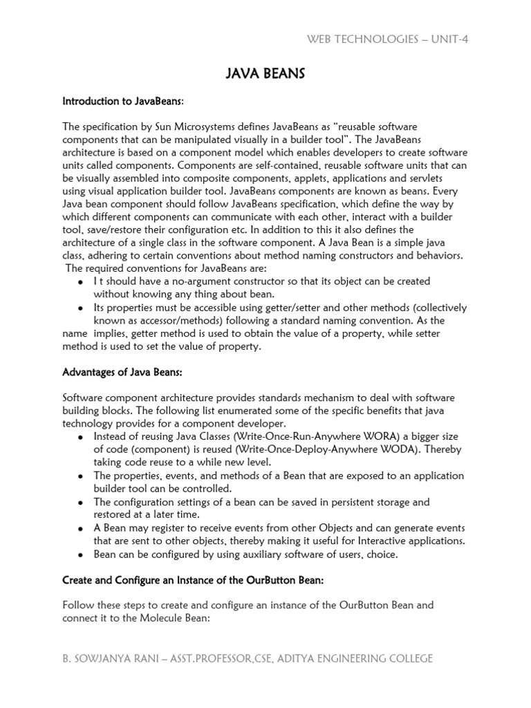 Unit 4 | PDF | Java Platform | Computing