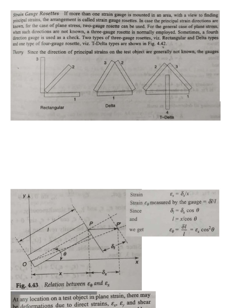 Strain Rosette | PDF