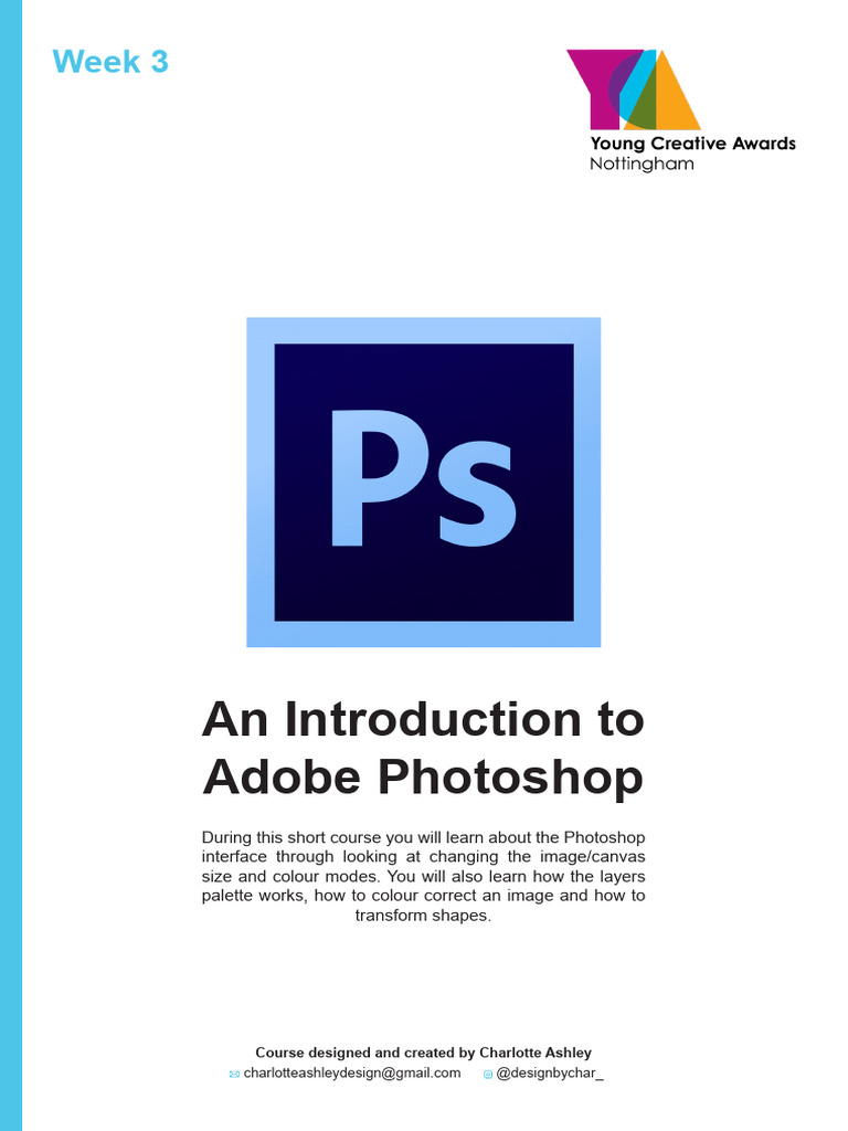 Introduction To Photoshop Worksheets | PDF | Adobe Photoshop | Image ...