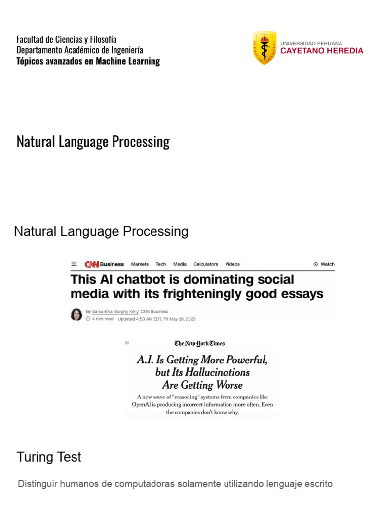 Lecture 06 - Natural Language Processing | PDF