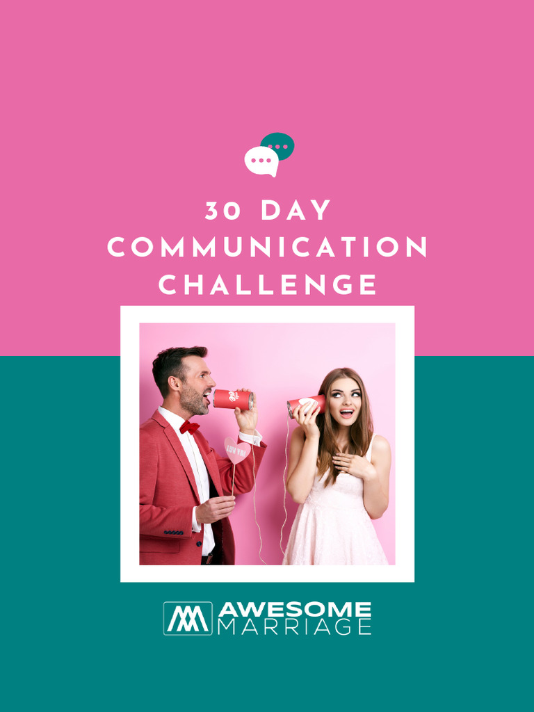 30 Day Communication Challenge FINAL 202 25 | PDF | Feeling | Nonverbal ...