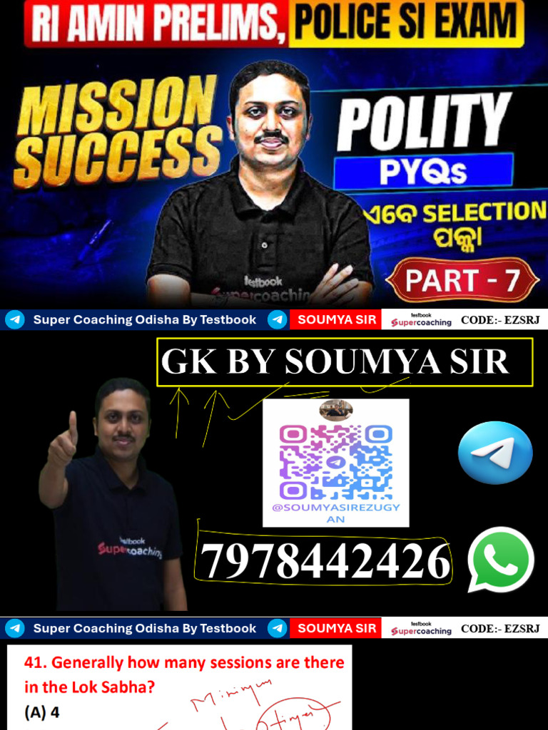 Polity Pyq 7 | PDF