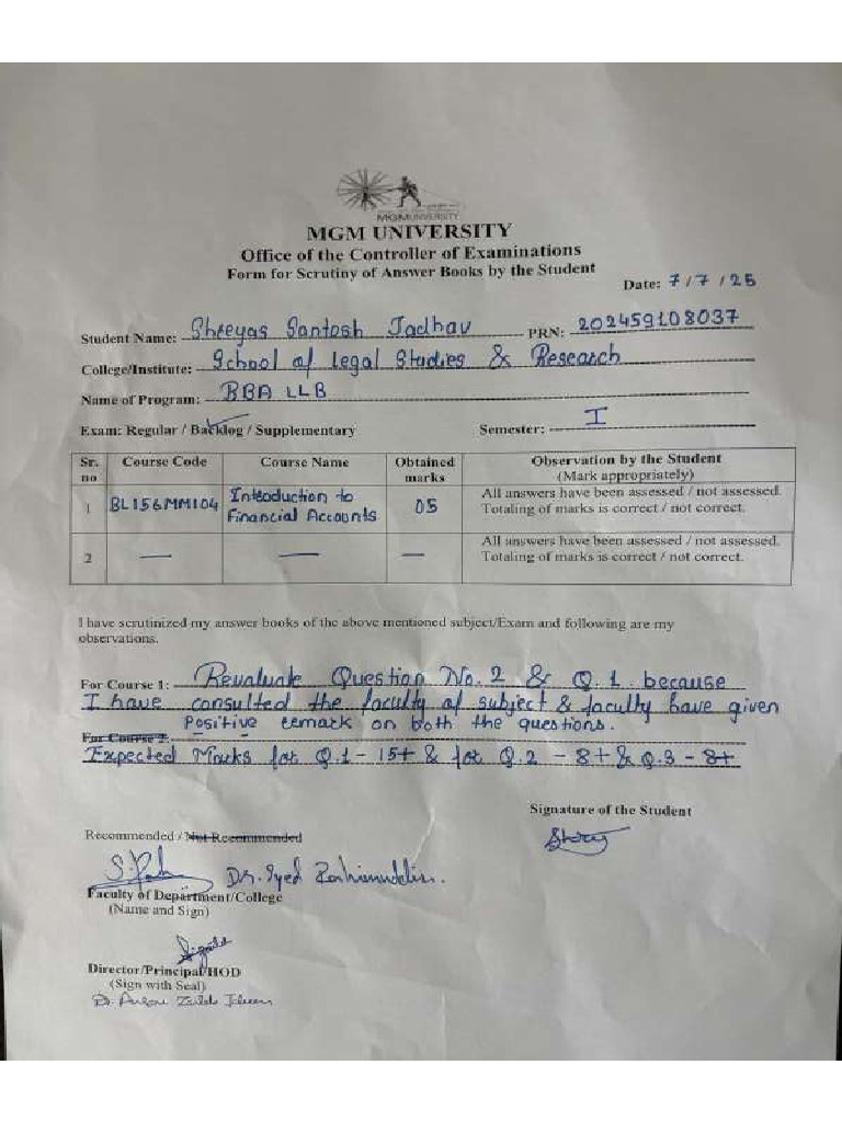 Shreyas Jadhav BBA LLB - Compressed | PDF