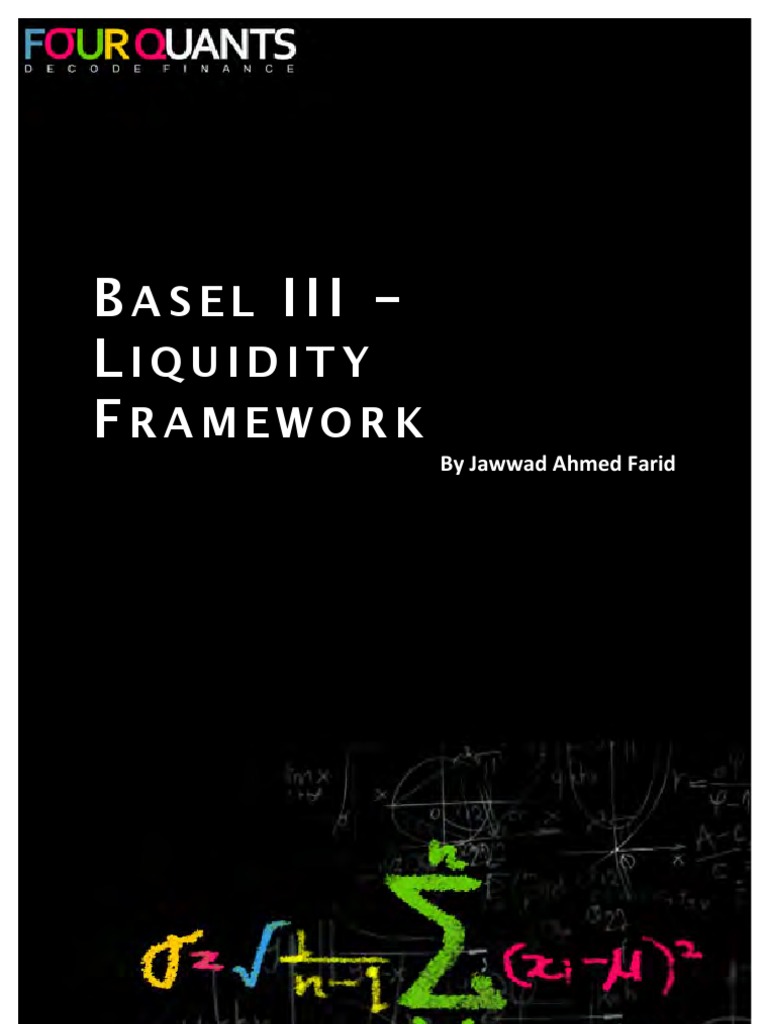 Basel III Liquidity Framework Toc | PDF