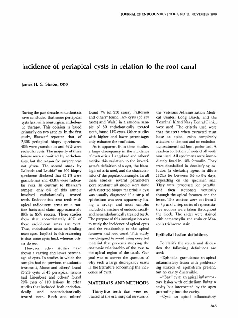 Simon 1980 | PDF | Epithelium | Medical Specialties