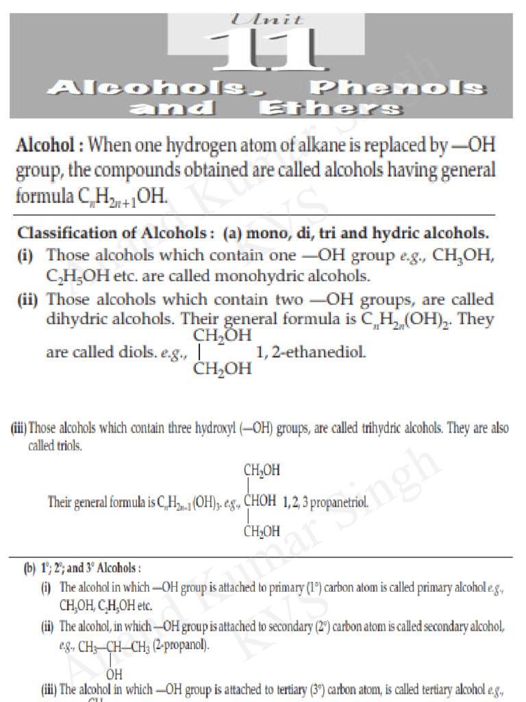 1211 Alcohol Phenol Ether AKS | PDF