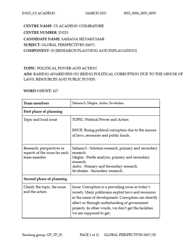 0457 03 In023 GP TP 02 05 | PDF | Learning | Cognition