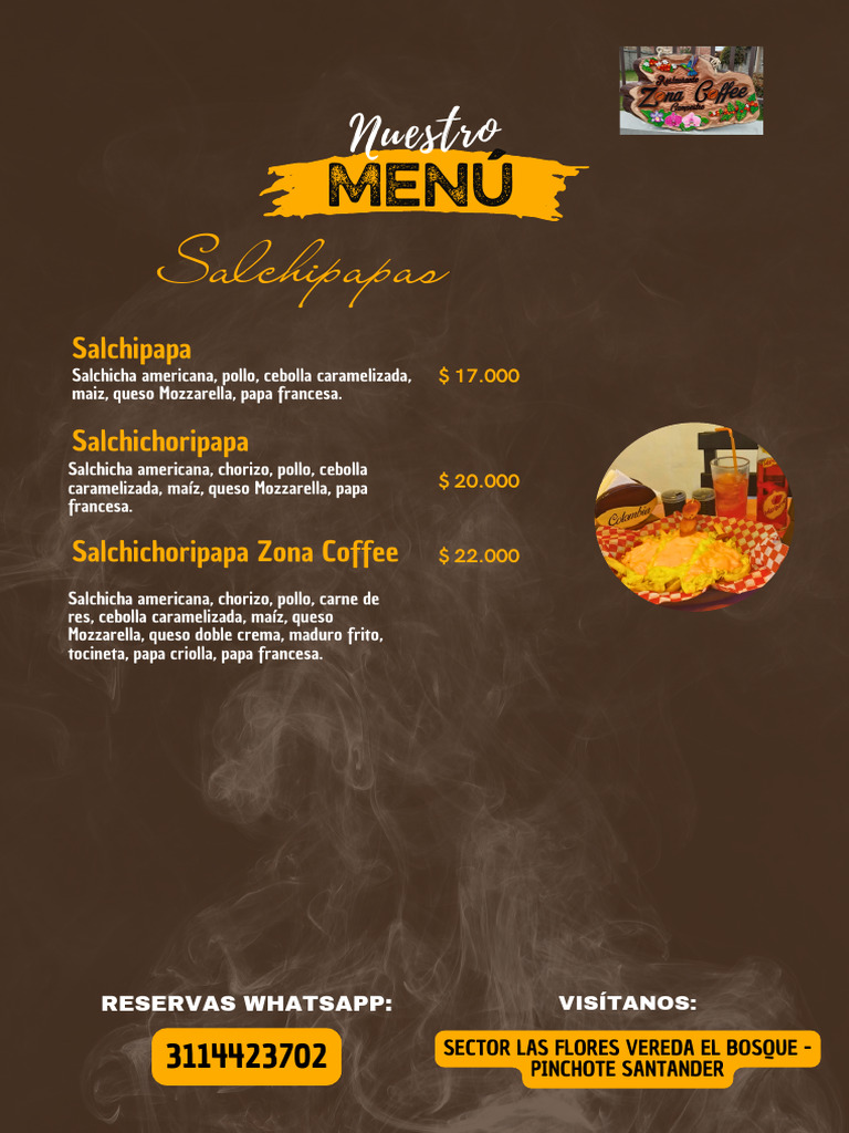 Menu Comidas Rapidas Actualizado | PDF