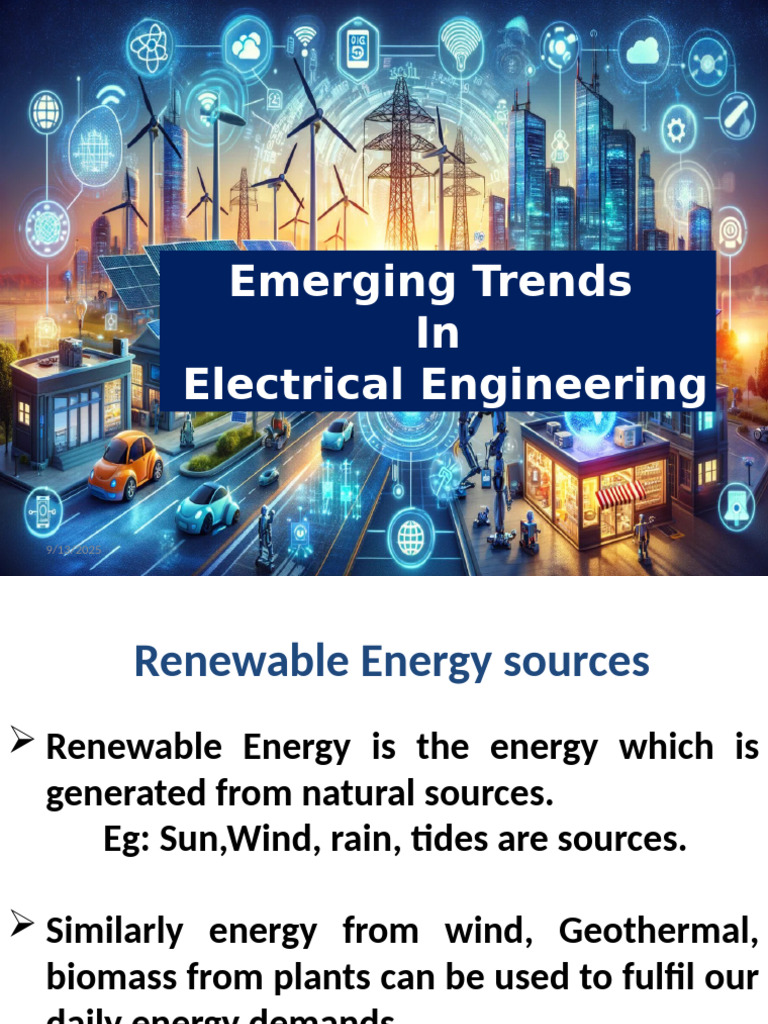 Emerging Trends in Electrical Engineering by DR - Prakasha | PDF | Electric Vehicle | Energy ...