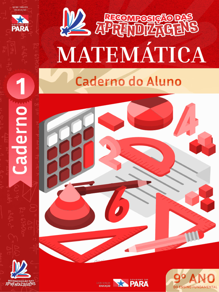 9º Ano Ensino Fundamental - Matematica - Caderno Do Estudante-8aaef ...