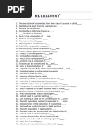Class 12 Metallurgy NCERT Notes | PDF | Ore | Metals