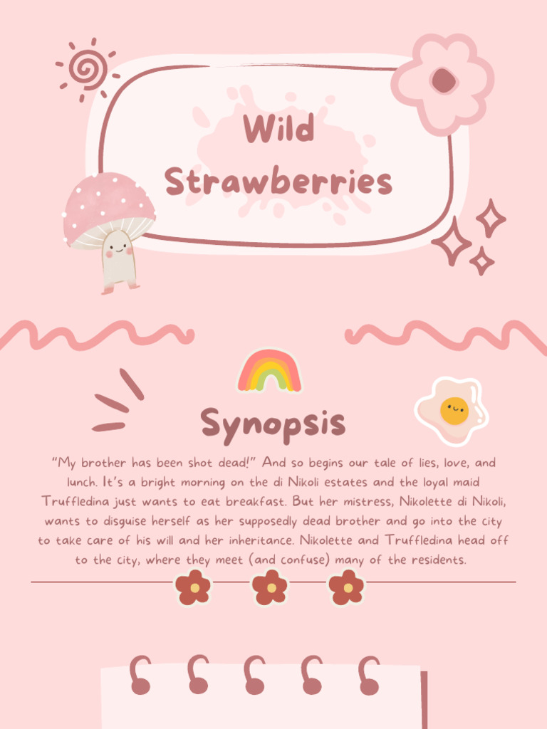 Pink Illustrated Cute Creative Portfolio Presentation | PDF