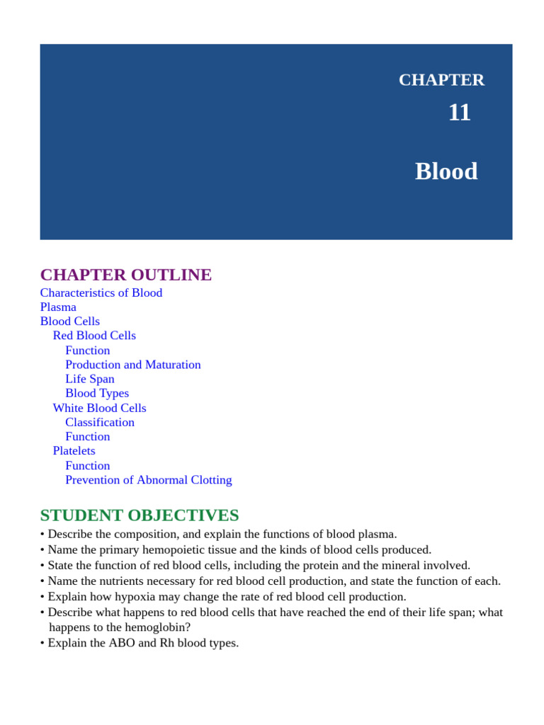 Essentials - of - Anatomy - and - Physiology Blood | PDF | Blood Type ...