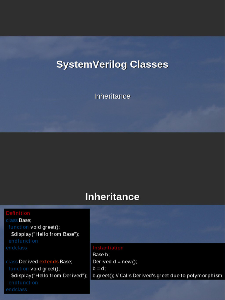 System Ver I Log Basics Lecture 4 | PDF