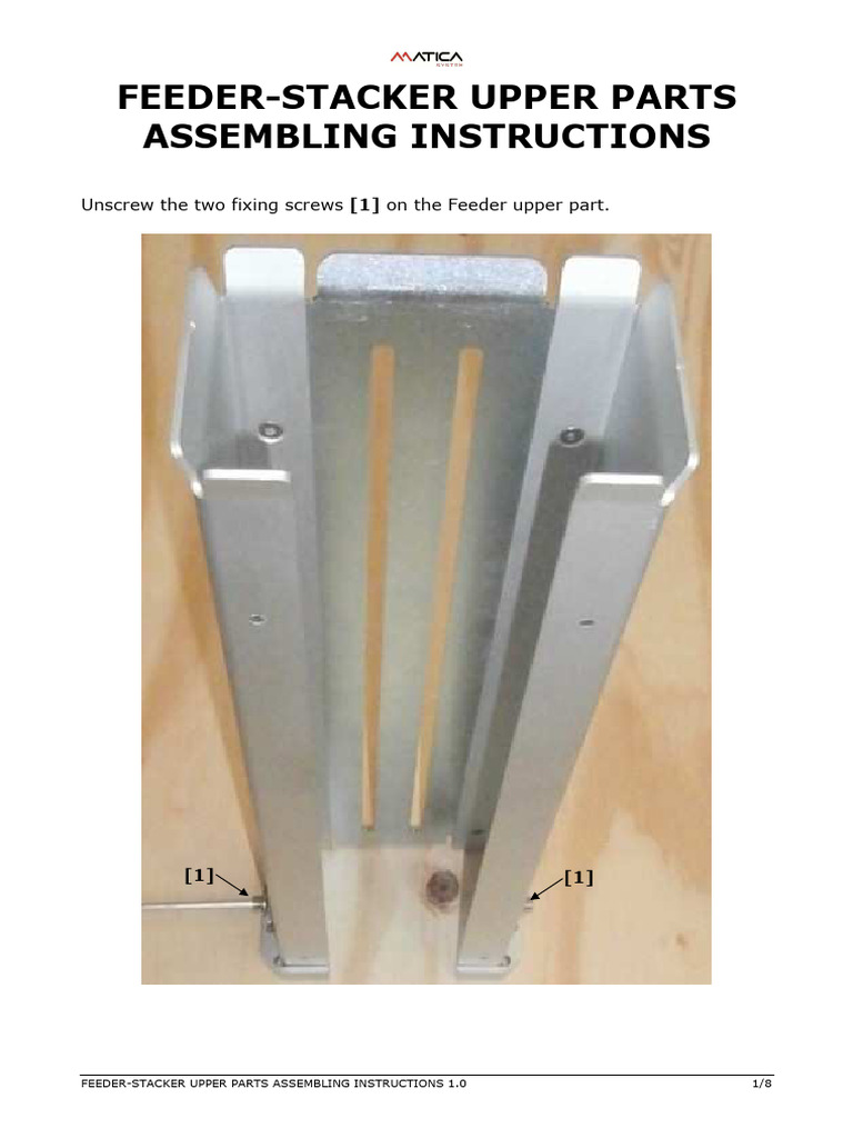Feeder-Stacker Assembly Guide | PDF | Electrical Connector | Electrical ...