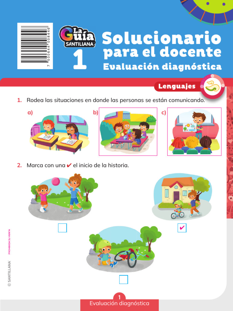 Evaluación Diagnóstica Primer Grado | PDF