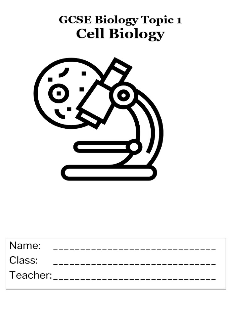 T1-_Cell_Biology__1_ | PDF | Cell (Biology) | Prokaryote