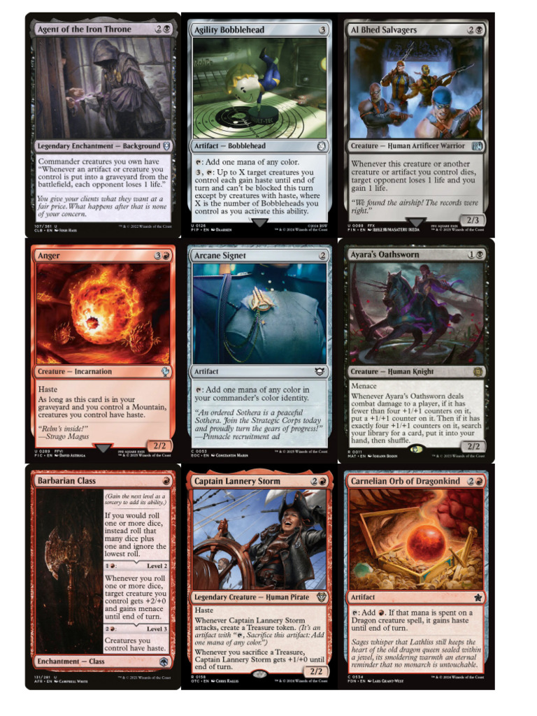 Proxies For Deck - Shadow Cedh (Theos) | PDF