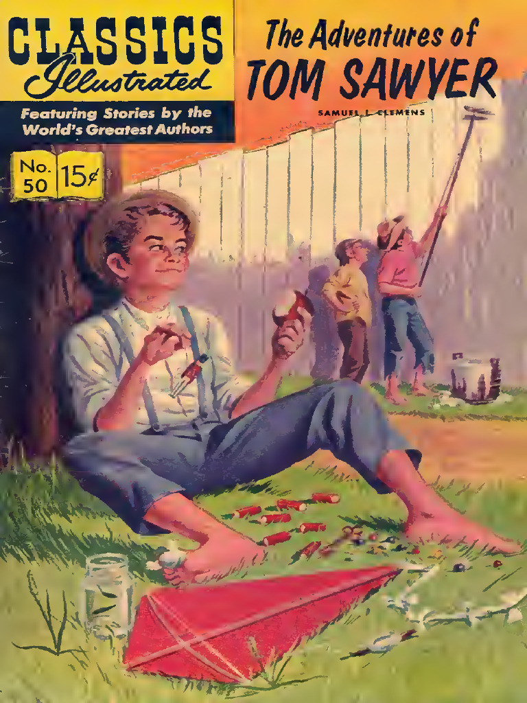 Classics Illustrated -050- The Adventures of Tom Sawyer | PDF | The ...